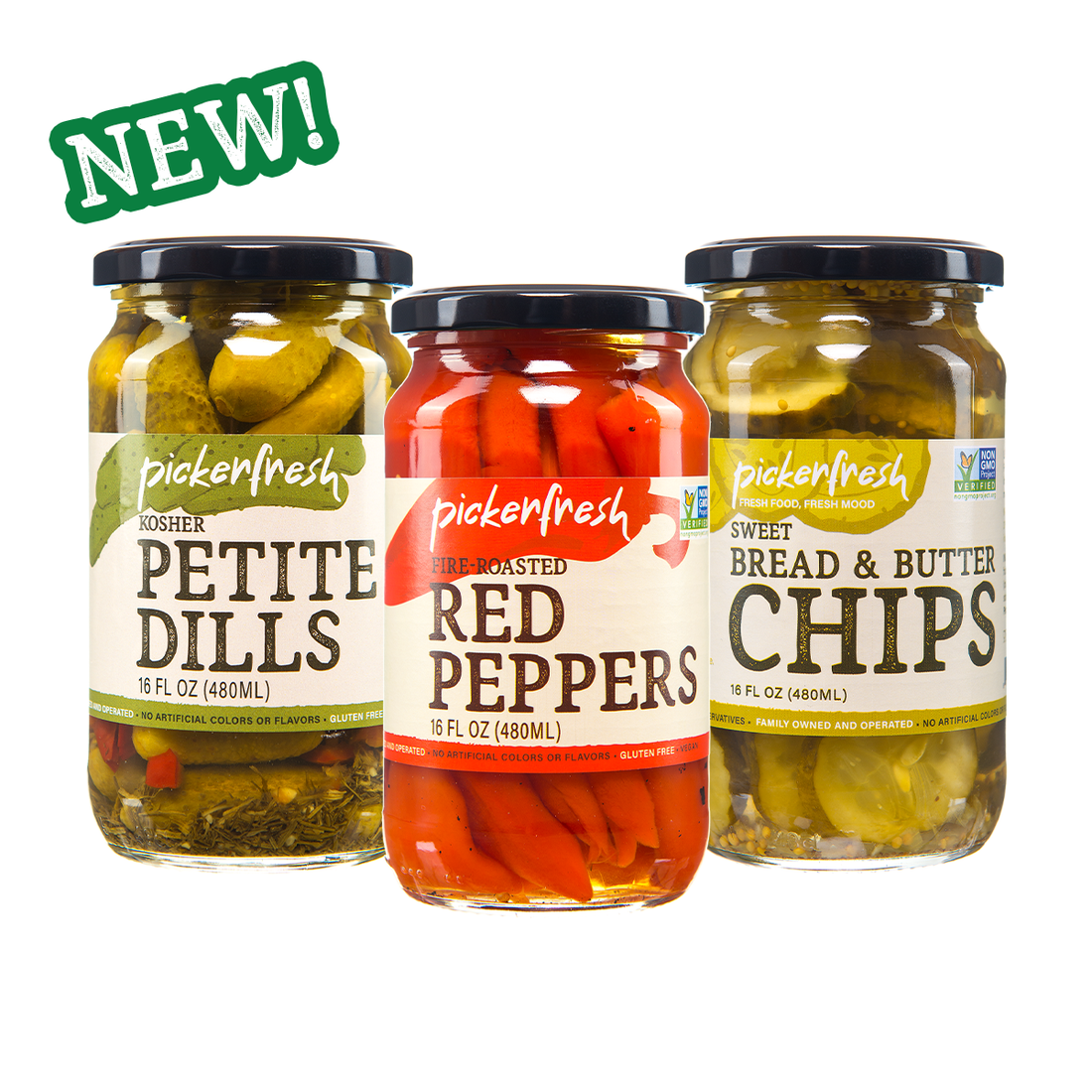 Jumbo Dill Pickle 12 Pack – Pickerfresh