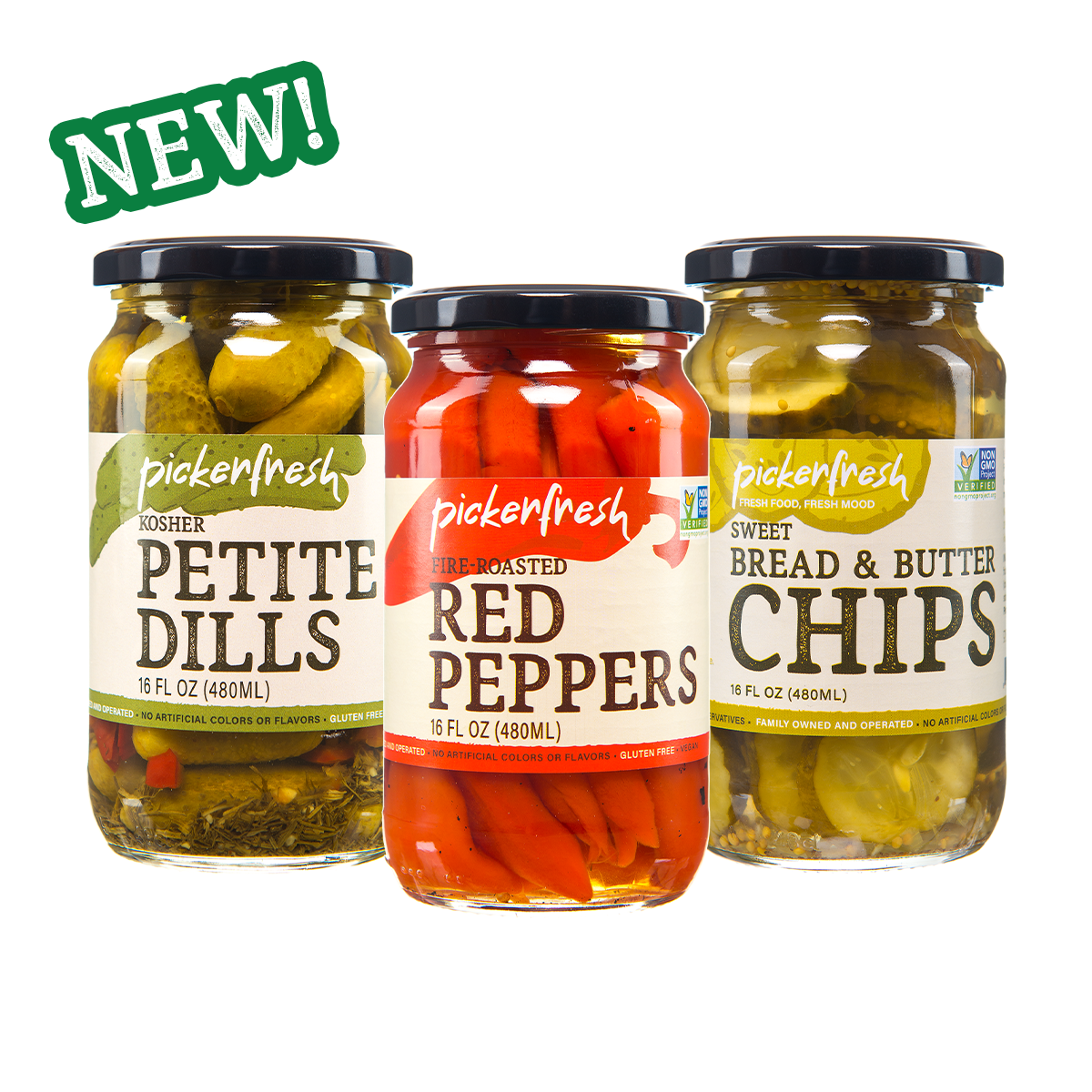 Jumbo Dill Pickle 12 Pack – Pickerfresh